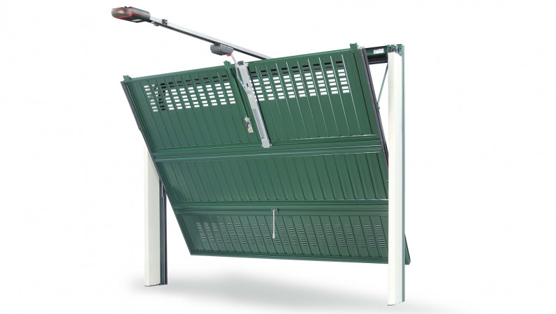RUN Ballan, Porte Basculanti da Garage automatizzate, motore a soffitto ...